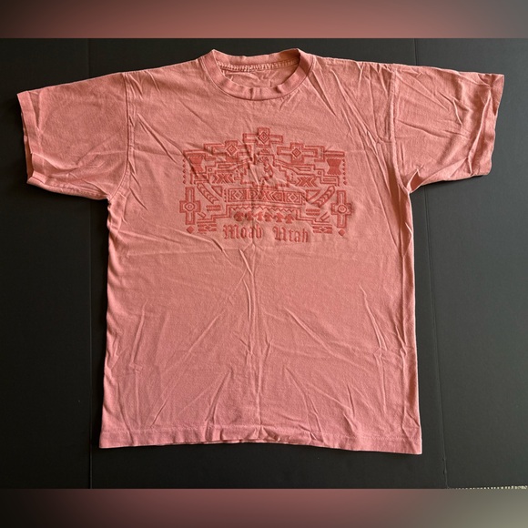 Shirts | Vintage Moab Utah Pigment Dyed Tee Aztec Design Single Stitch ...